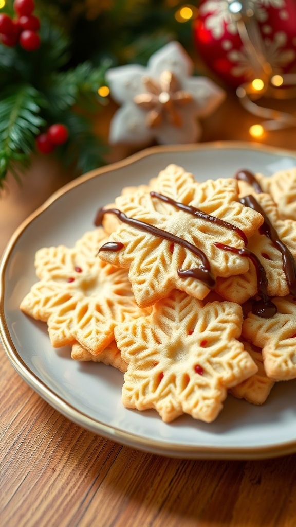 Christmas Lace Cookies Recipe
