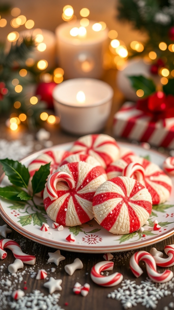 Candy Cane Christmas Cookies Recipe