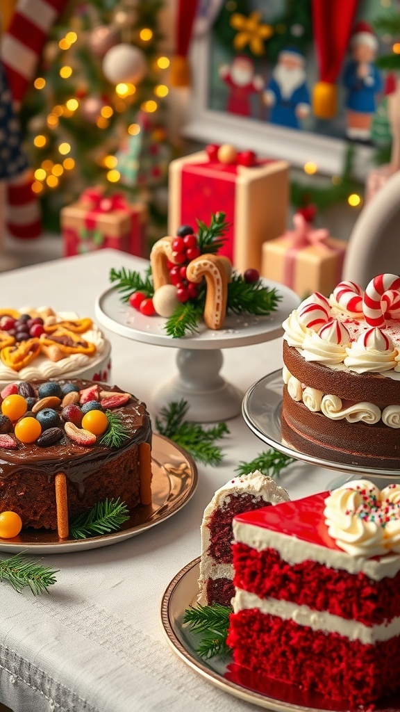 Festive Christmas Cake Ideas