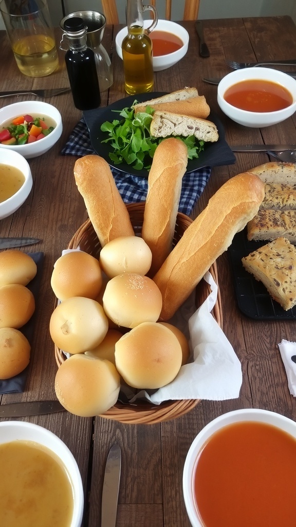 Homemade Bread Dinner Ideas