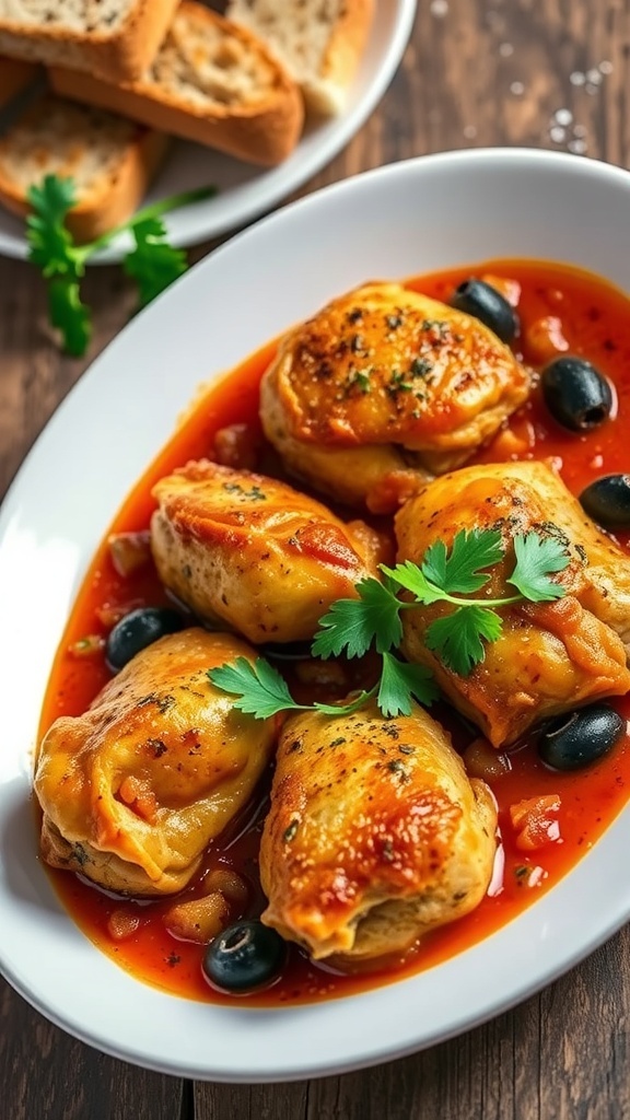 Juicy Roman-Style Chicken Recipe
