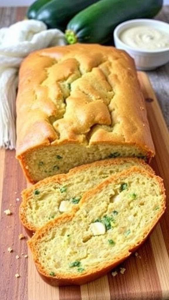 Vanilla Pudding Zucchini Bread Recipe