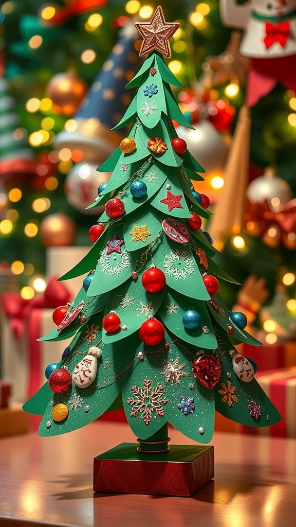 2D Christmas Tree Decoration Recipe