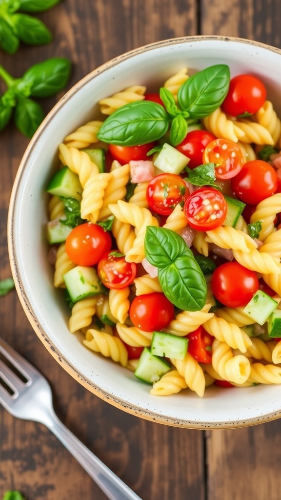 Quick 5-Minute Pasta Salad Recipe