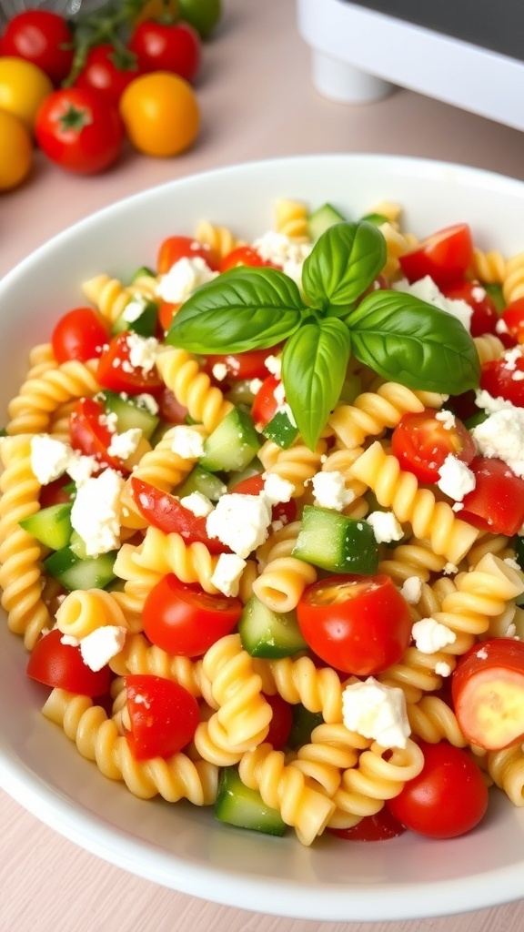 Quick 5-Minute Pasta Salad Recipe