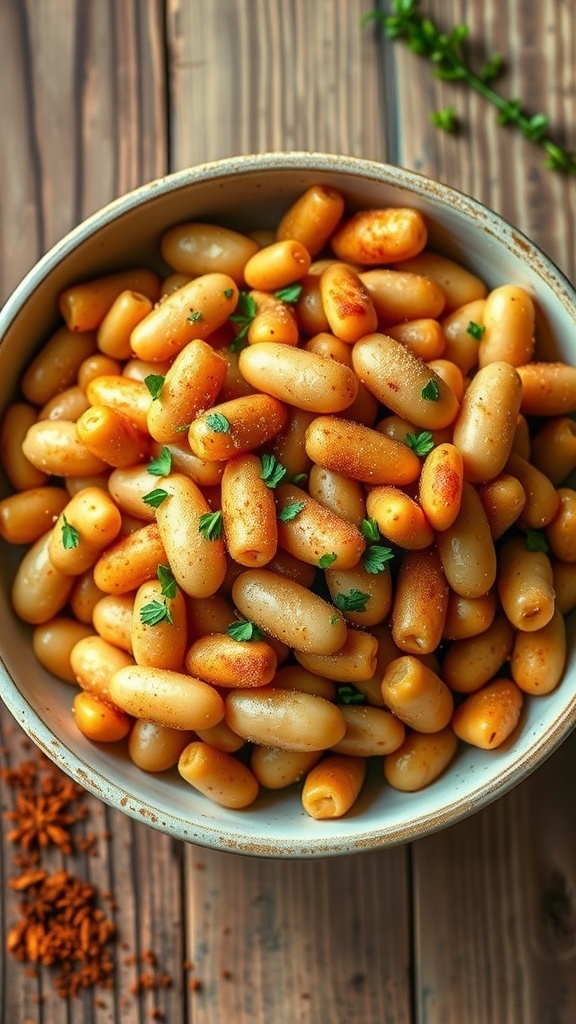 Crispy Air Fryer White Kidney Beans Recipe