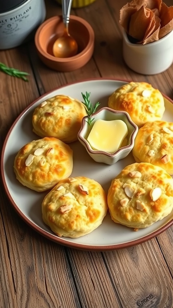 Low Carb Paleo Almond Flour Biscuits Recipe