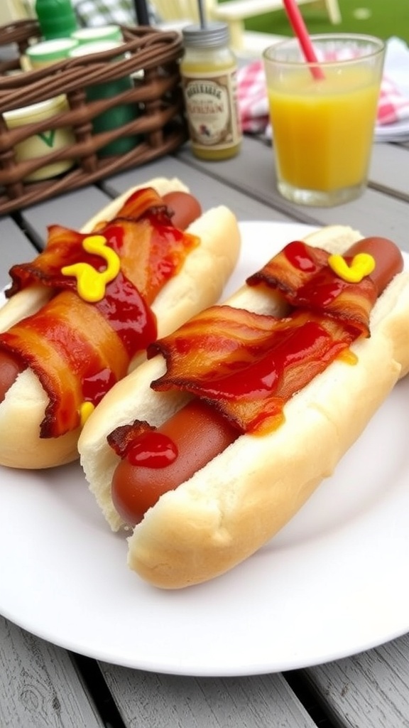 Bacon-Wrapped Hot Dogs Recipe