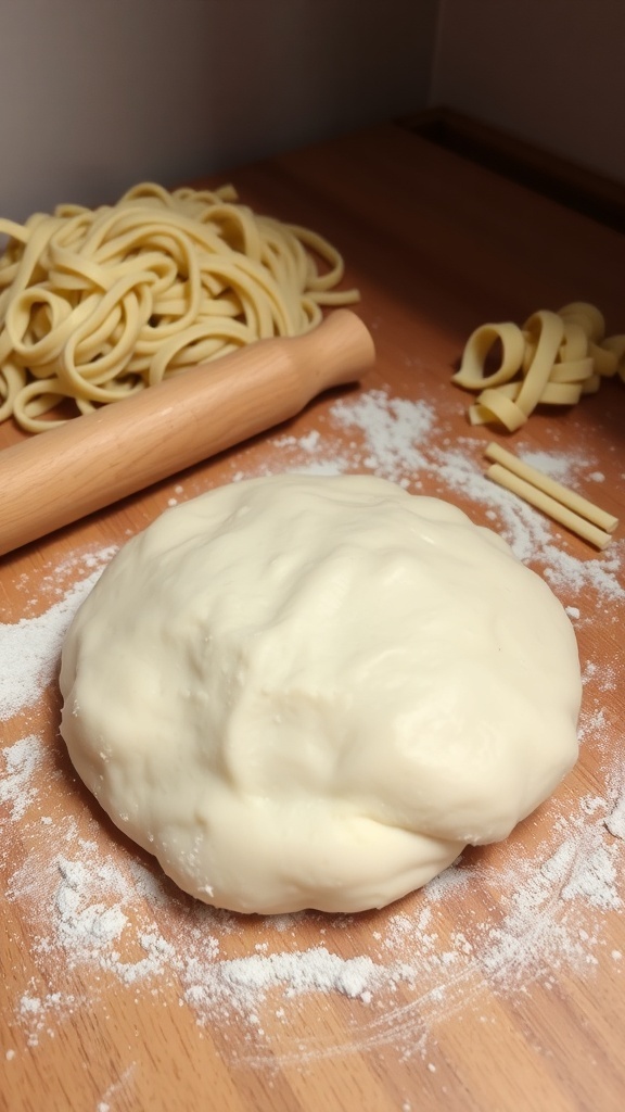 Homemade Noodle Dough in a Bread Machine