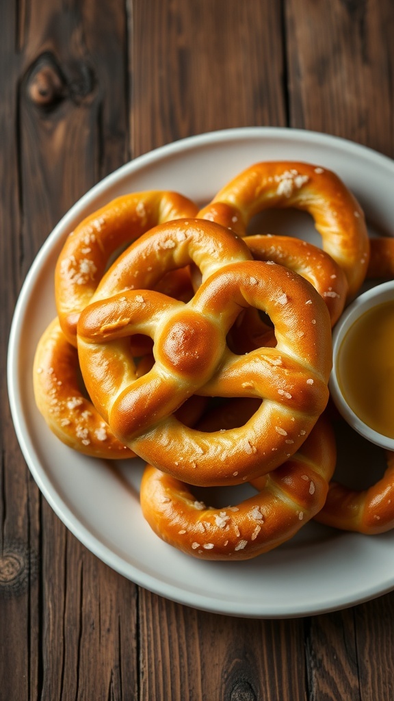 Homemade Bread Machine Pretzels Recipe