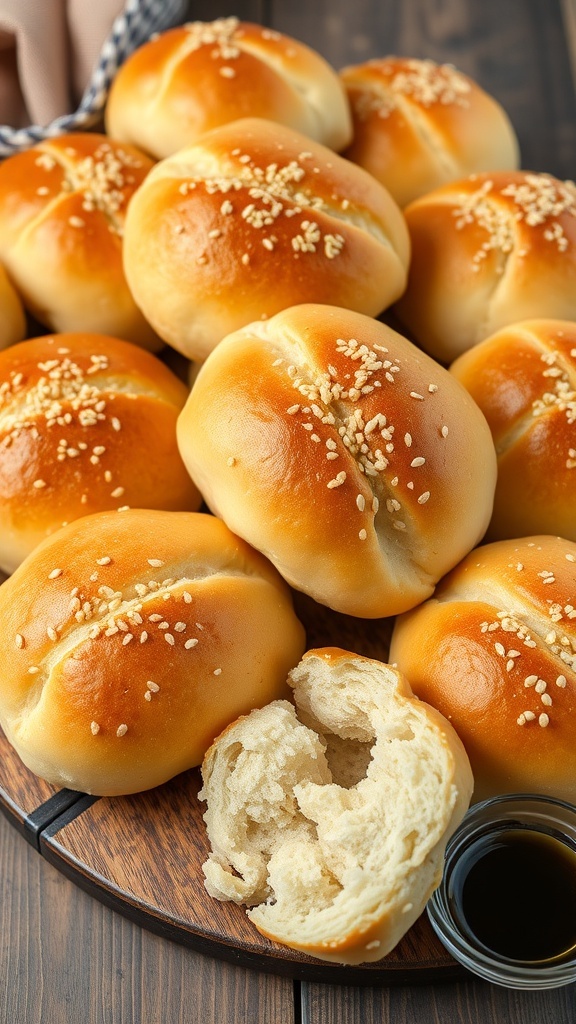 Homemade Bread Machine Sub Rolls Recipe