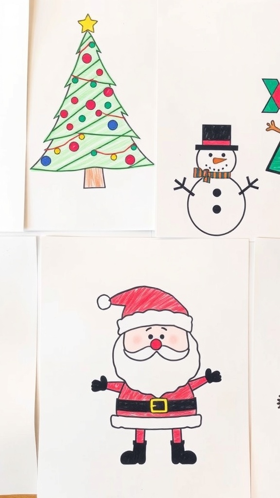 Christmas Drawing Ideas for Beginners