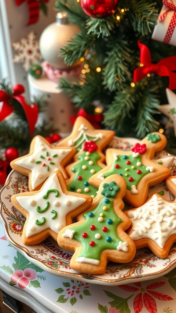 Christmas Decorated Sugar Cookies Recipe