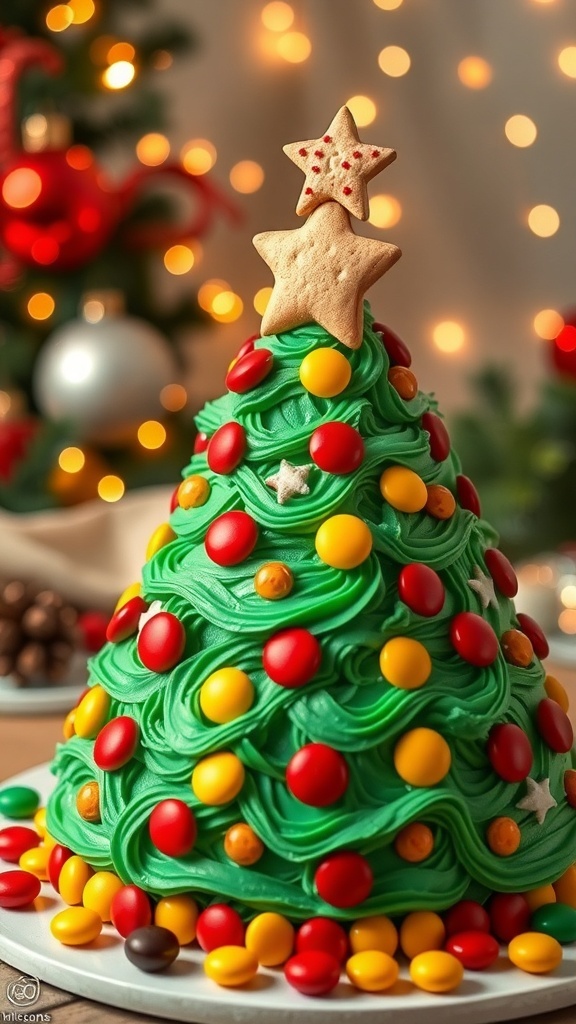Simple Christmas Tree Cake Recipe