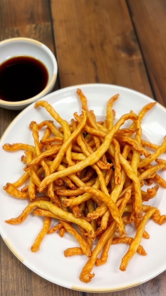 Crispy Enoki Mushroom Recipe
