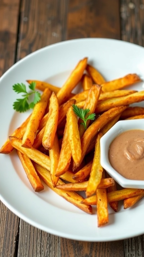 Crispy Oven-Baked Yam Fries Recipe