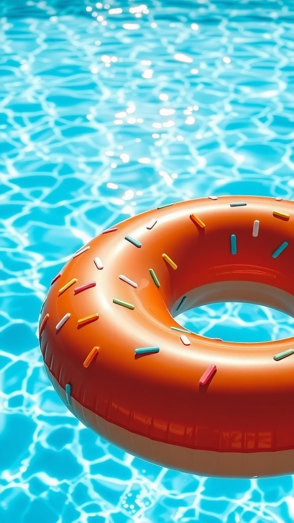 Donut-Shaped Pool Float Recipe – shoesizeconversionchart.net