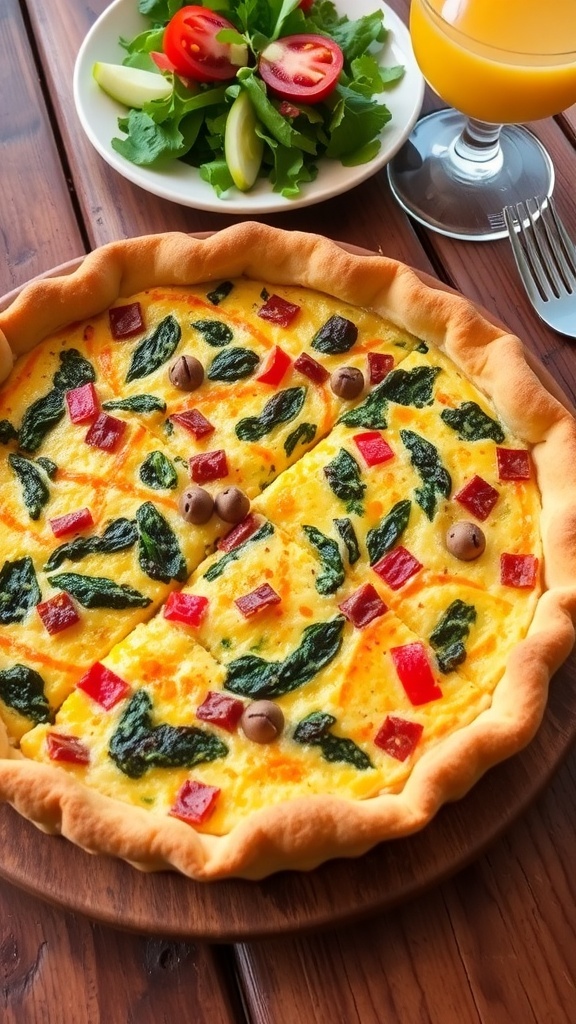 Classic Four-Egg Quiche Recipe