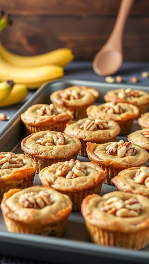 Gluten-Free Banana Bread Cups