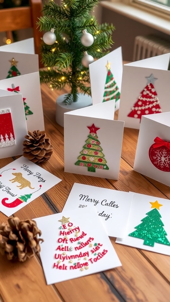 Handmade Christmas Cards for Joyful Celebrations