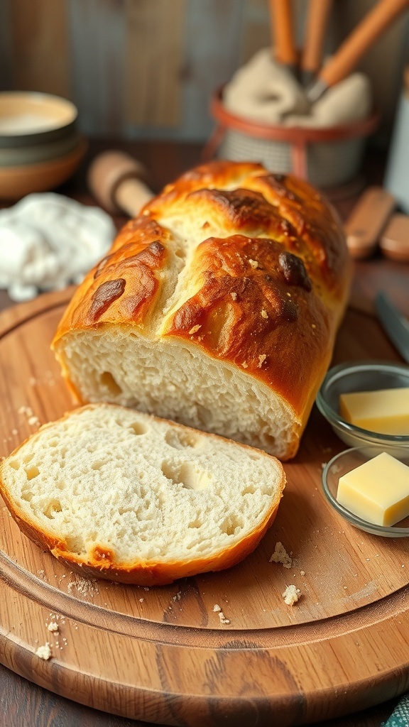 Homemade Bread with Active Dry Yeast Recipe