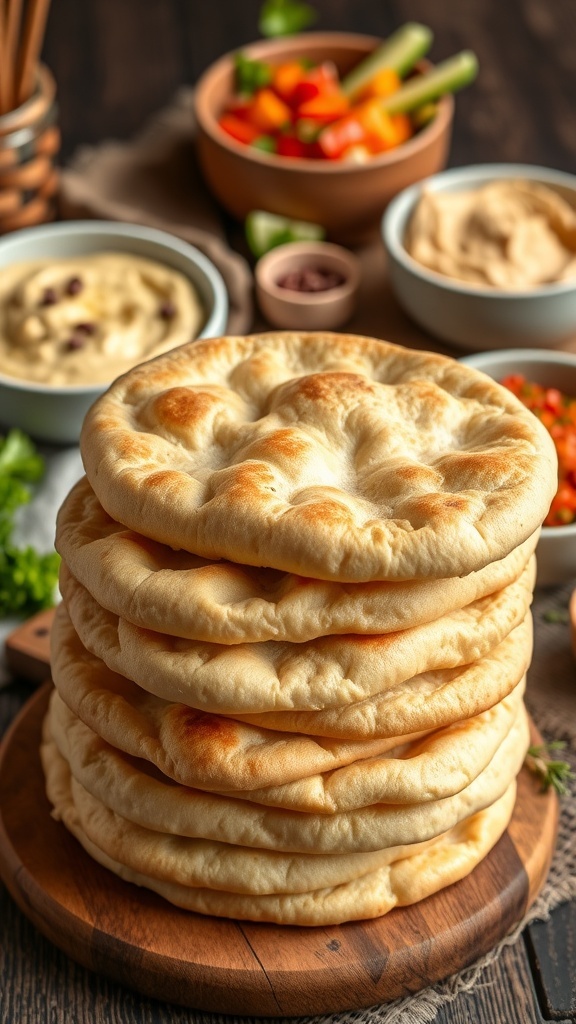 Authentic Lebanese Pita Bread Recipe