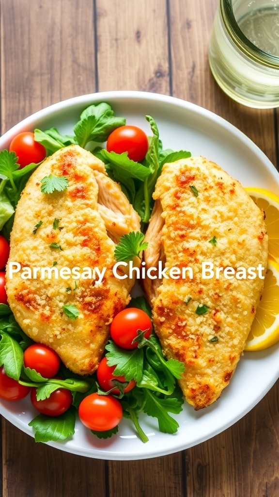 Parmesan Lemon Crusted Chicken Recipe