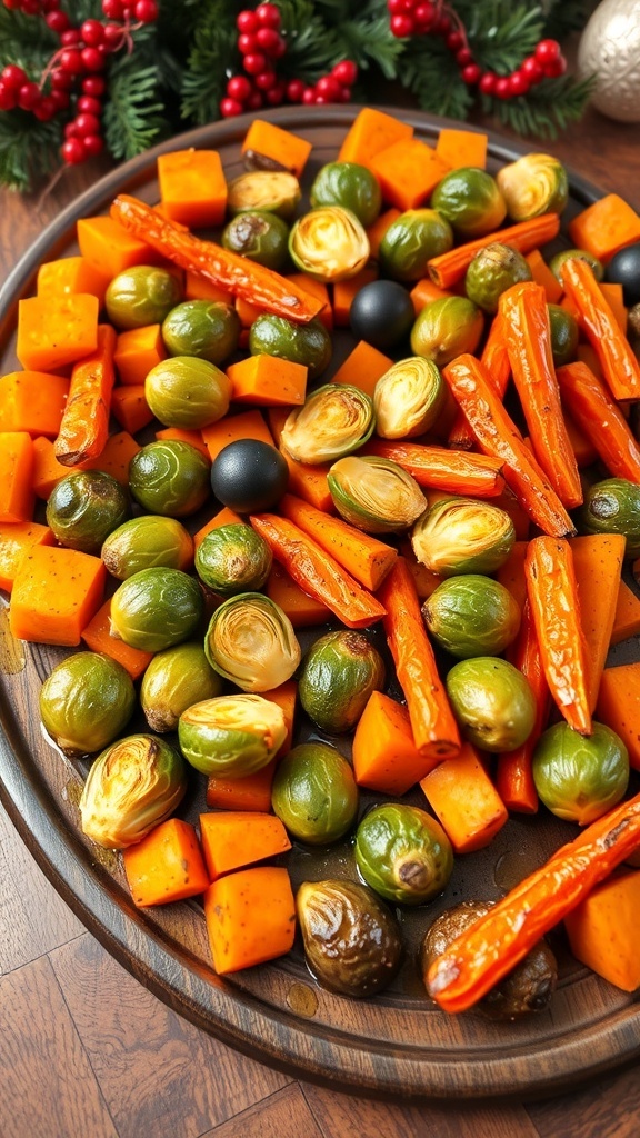 Roasted Christmas Vegetable Medley