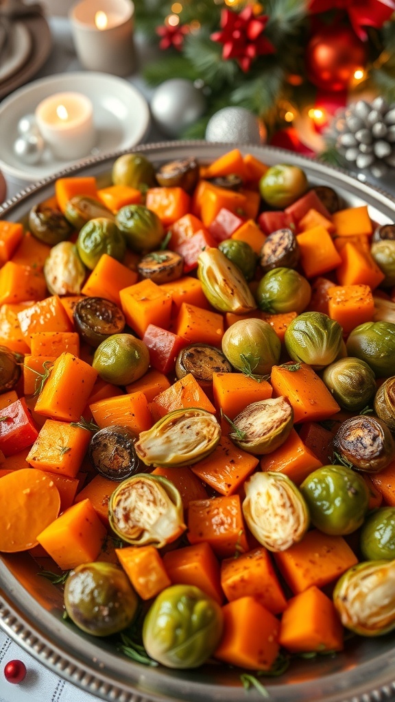 Festive Roasted Vegetable Medley for Christmas Dinner
