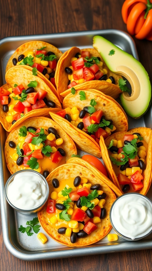 Crispy Sheet Pan Tacos Recipe