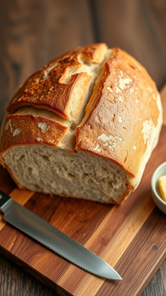 Beginner's Sourdough Bread Recipe Without a Dutch Oven