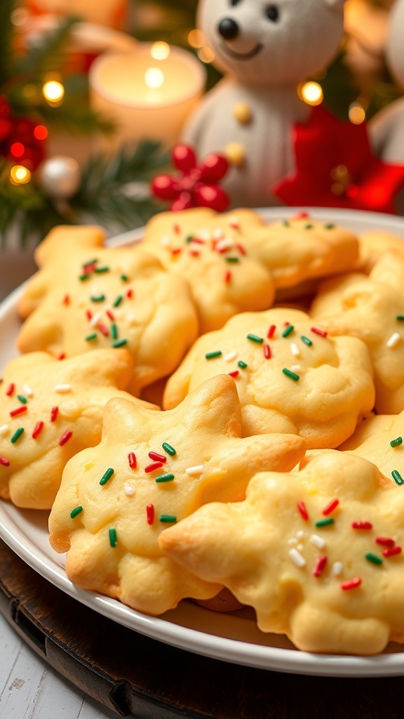 Chewy Yellow Christmas Cookies Recipe