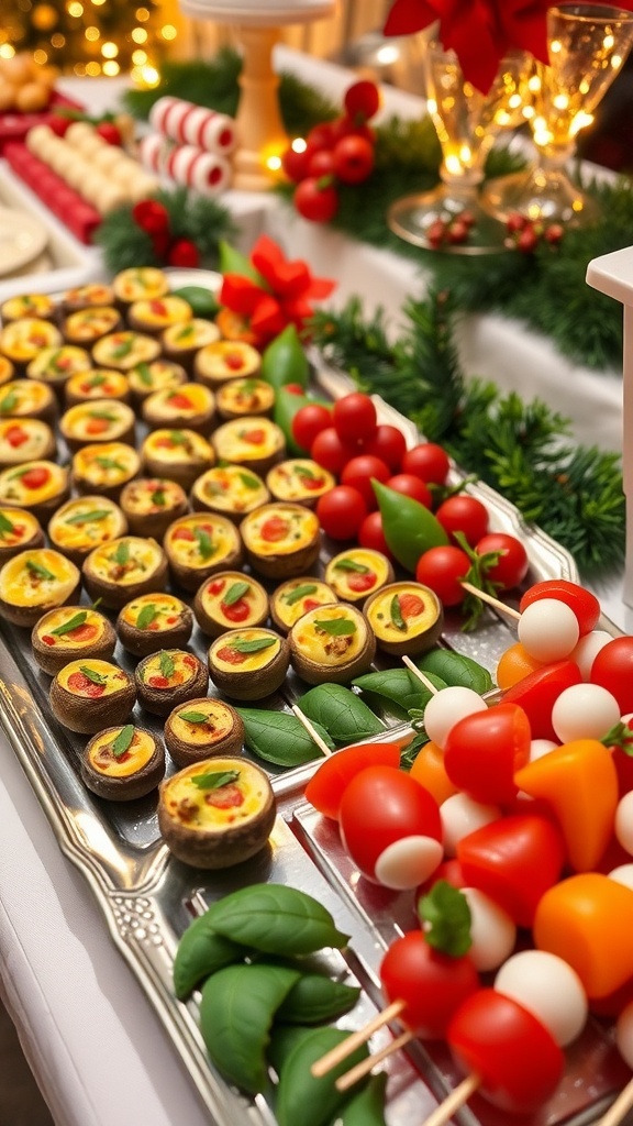 Festive Finger Foods for a Work Christmas Party