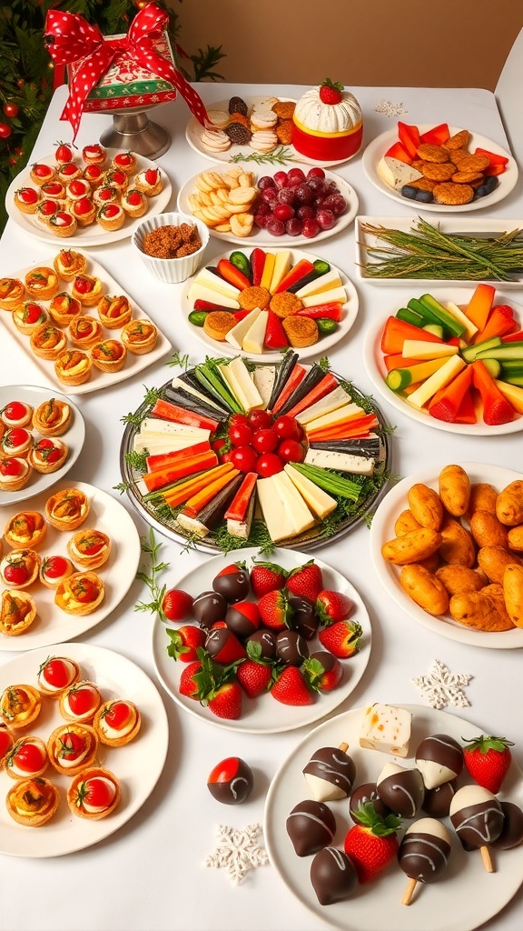 Festive Finger Foods for a Women's Christmas Party