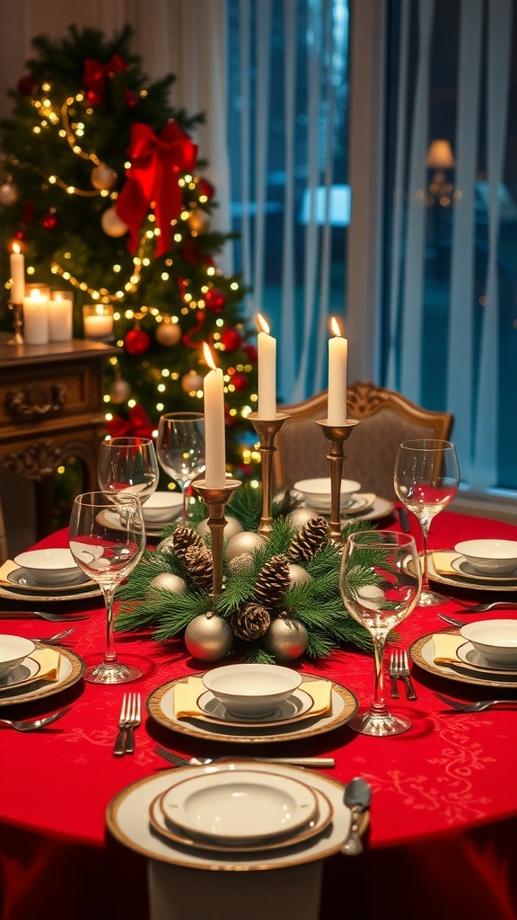 Christmas Table Setting Ideas