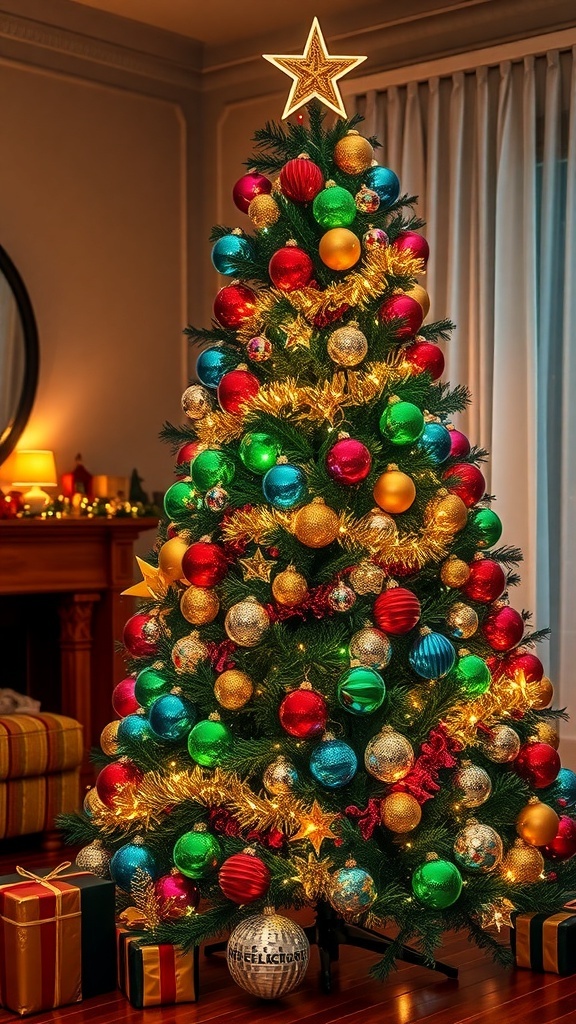 Retro 70s Christmas Tree Decorations