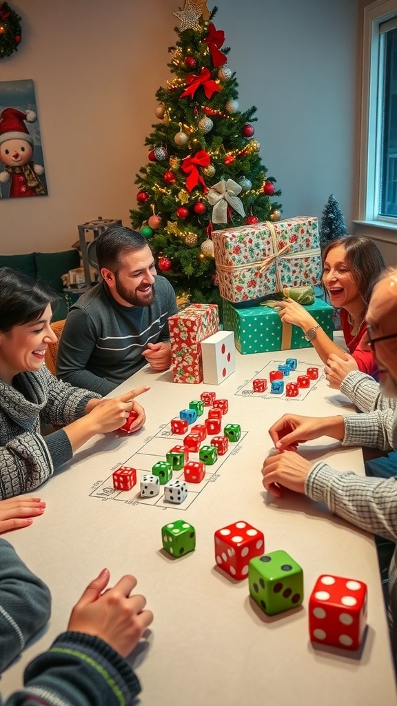 Fun Christmas Dice Games