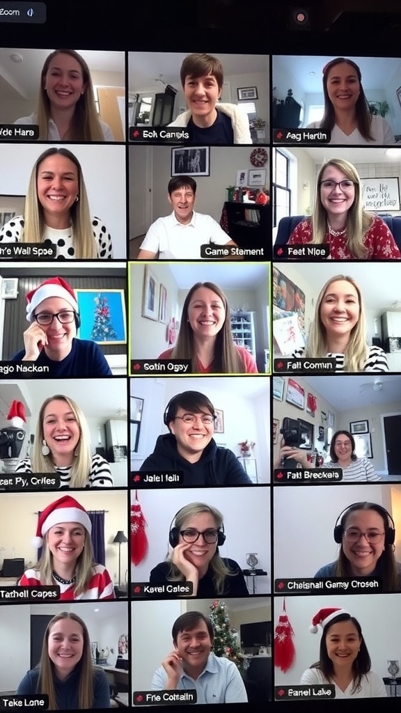 Fun Christmas Party Games for Zoom