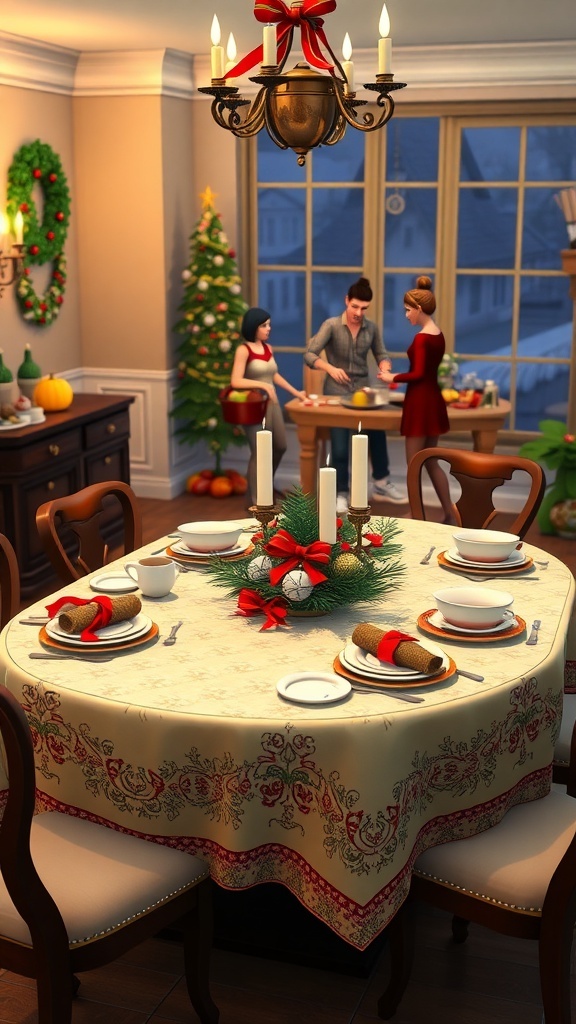 Sims 4 Christmas Dinner Custom Content Guide