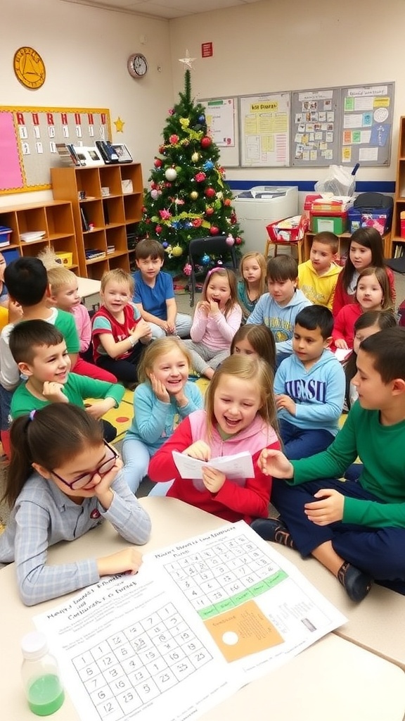 Fun Christmas Party Games for Kids in the Classroom