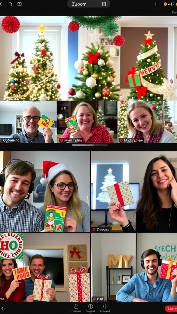 Fun Christmas Games for Zoom Meetings