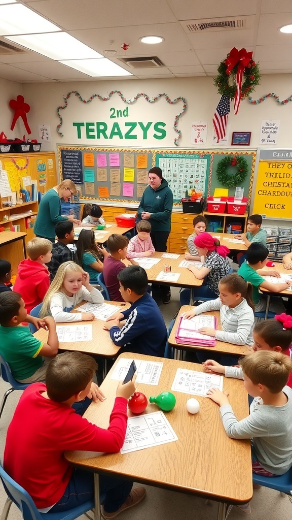 Fun Classroom Christmas Games for 2nd Grade
