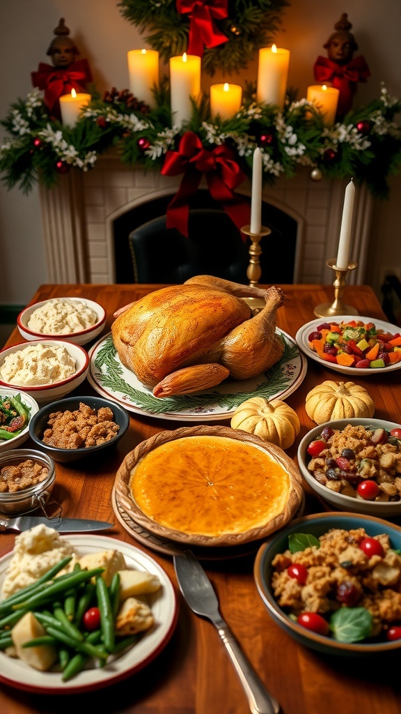 Youth Group Christmas Dinner Menu