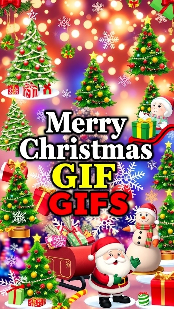 Merry Christmas GIFs and Videos Collection
