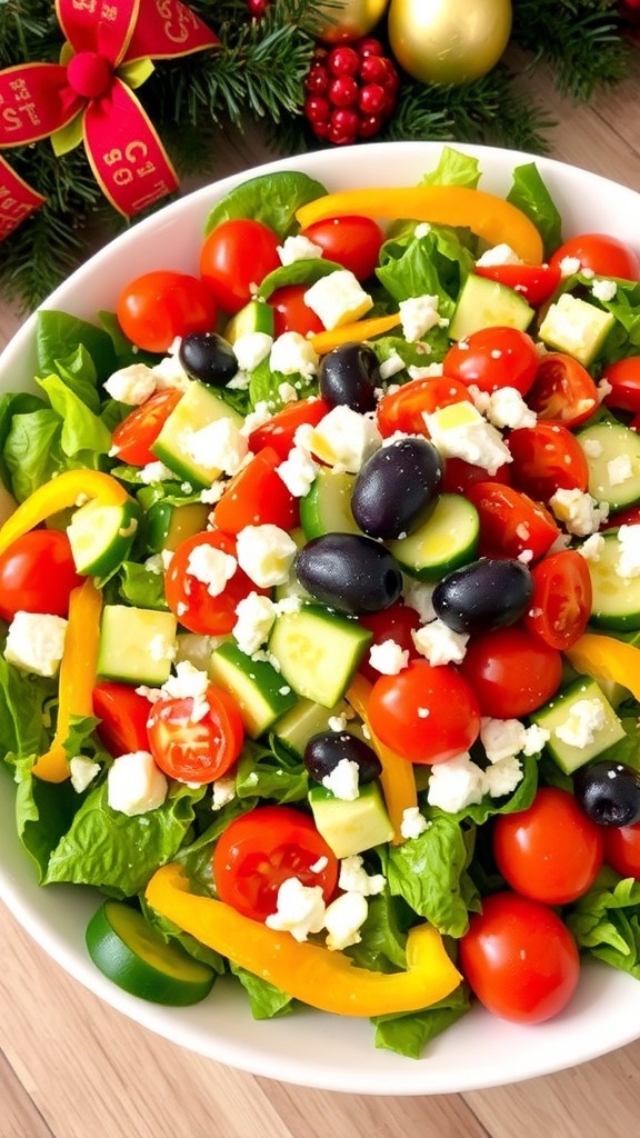 Christmas Reef Salad Recipe