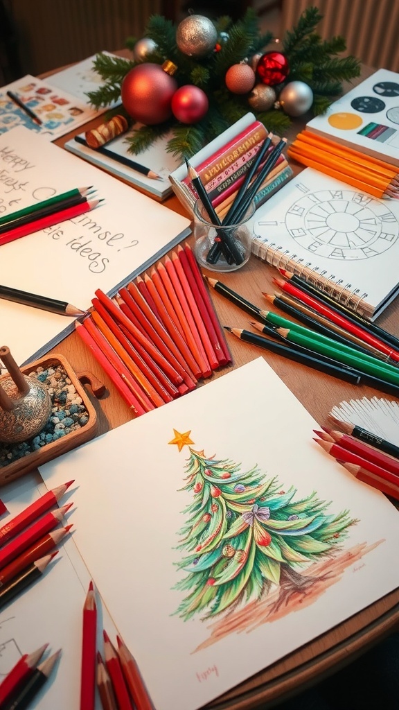Creative Christmas Drawing Ideas for 2025