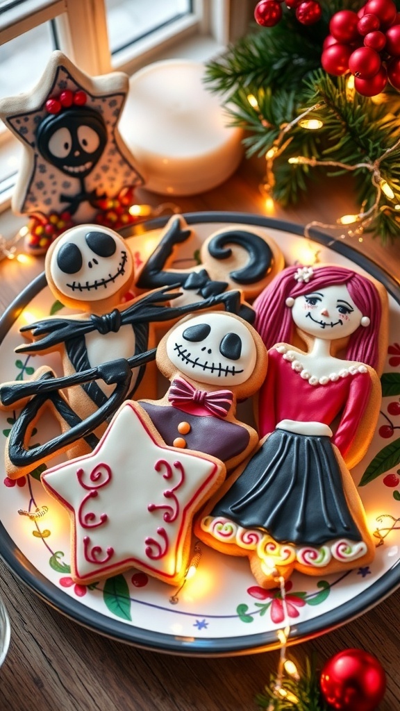 Christmas-Themed Nightmare Before Christmas Cookies Recipe