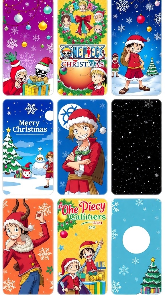 One Piece Christmas Wallpaper for iPhone – liventolife.com
