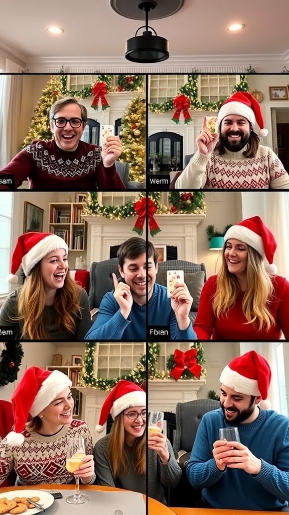 Engaging Virtual Christmas Games for Work