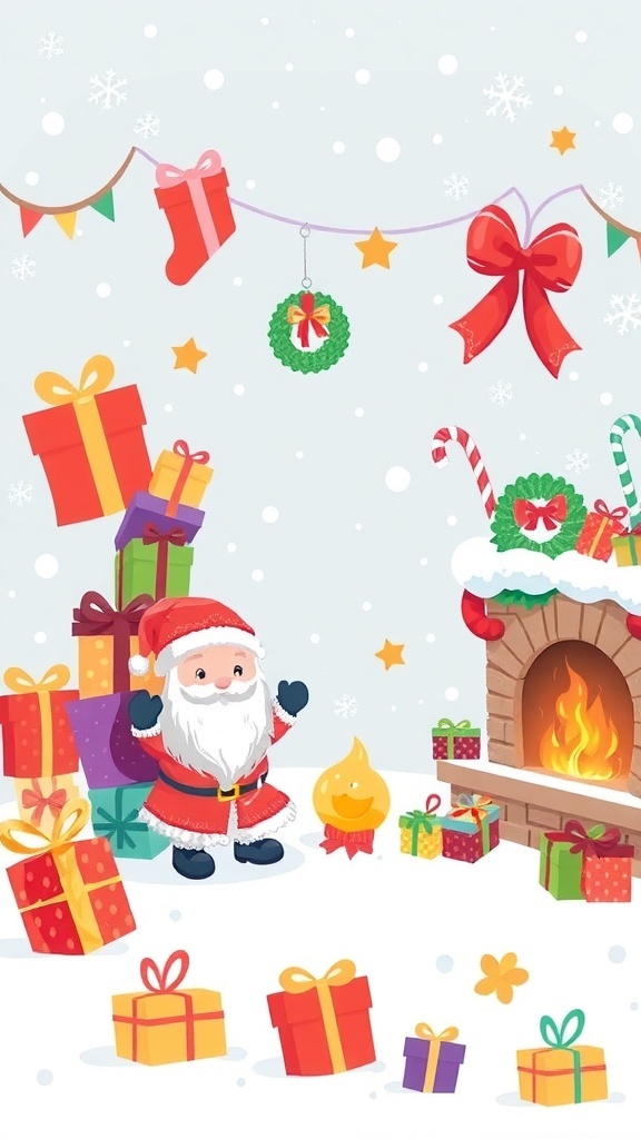 Cute Christmas Wishlist Drawing Ideas